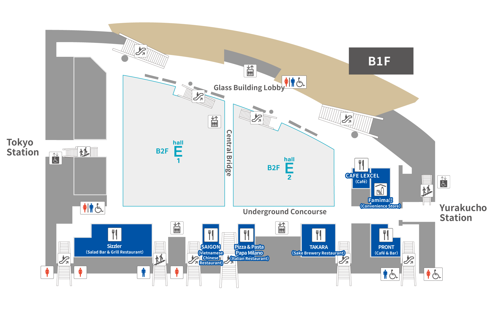 Shops & Restaurants | Tokyo International Forum Co., Ltd.